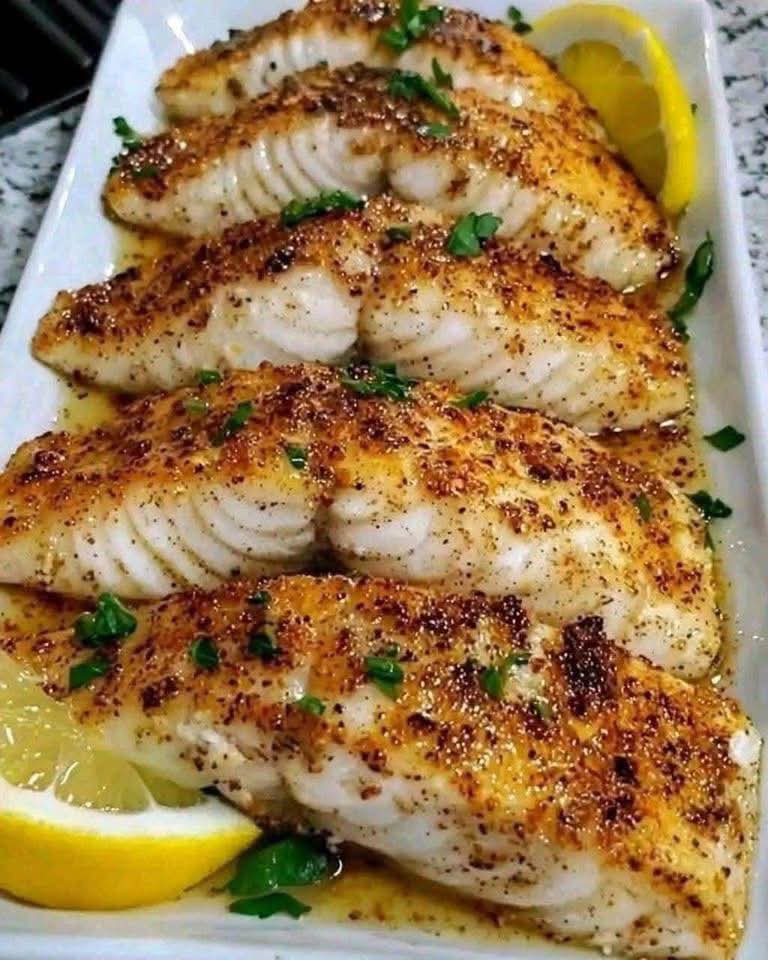 Lemon Butter Fish Fillet – Sweety Cake